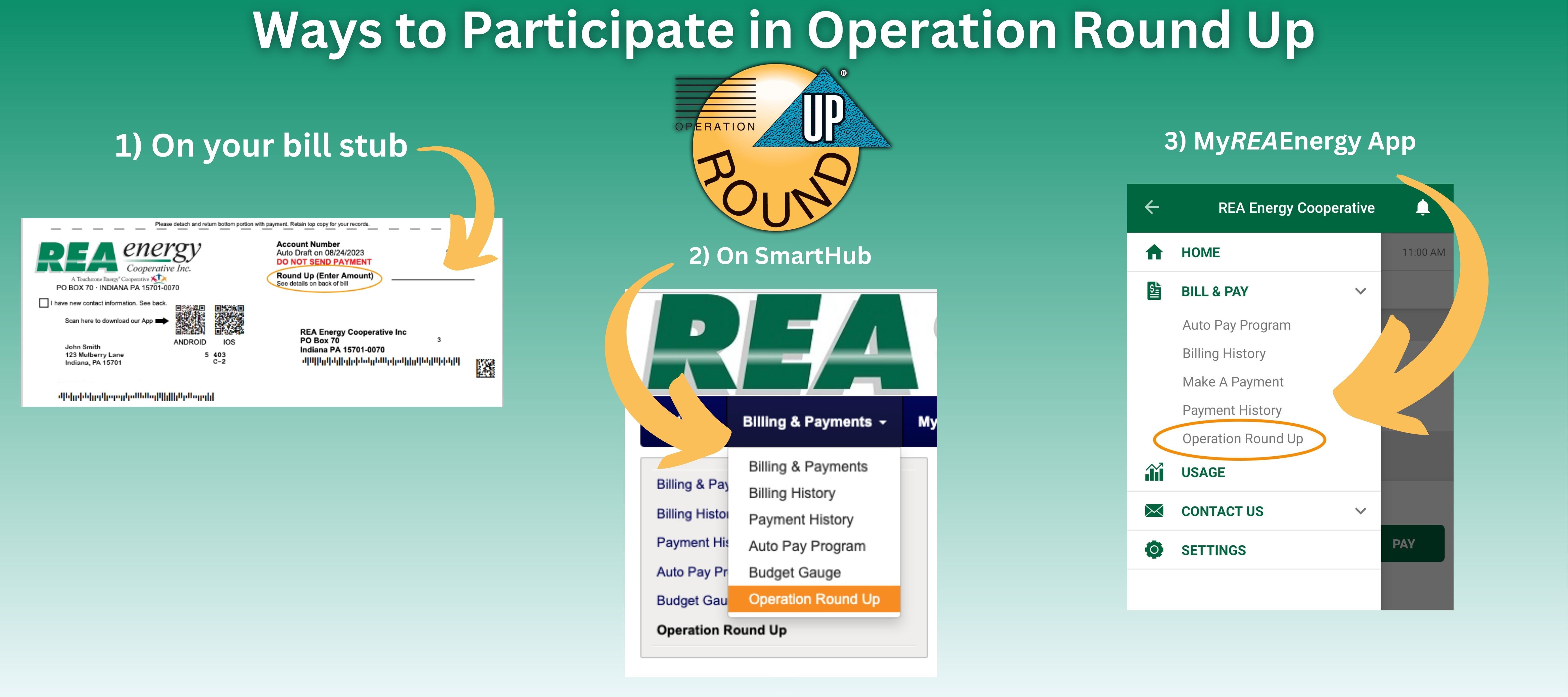 Operation Round-Up | REA Energy Cooperative, Inc